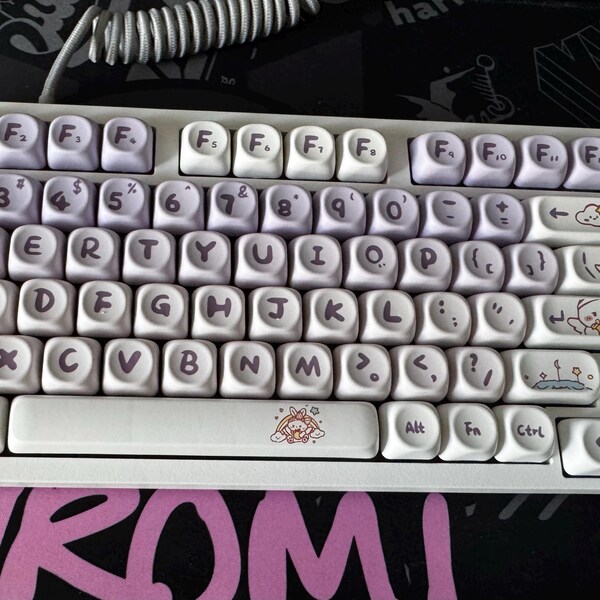 125 Graffiti Themed Keycaps, Keycaps Set, Custom Keycaps, Unique ...