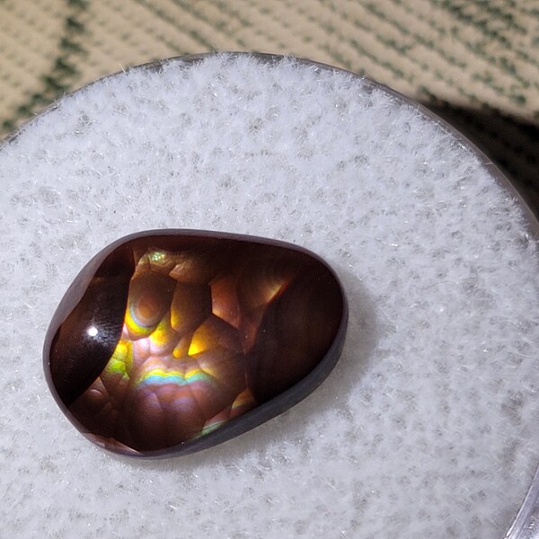 Fire Agate Stone| Real Fire Agate | Healing & Protective Stone for ...