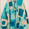 Crochet PATTERN Square Scramble Sweater Crochet Pattern for Granny ...