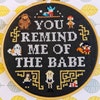 Cross Stitch Pattern PDF You Remind Me of the Babe Labyrinth Dance ...