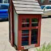 American Robin Nesting Box, Nesting Shelf, Large Bird House, Metal Roof ...