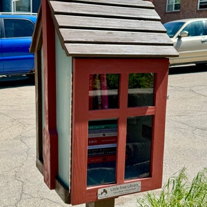 PB, Neighborhood Book Exchange, Little House, Shed Roof Style, Lending ...