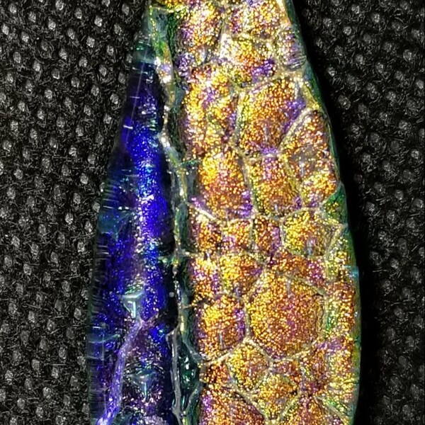 Dichroic Tiny Tiles Jewelry Mosaic - Etsy