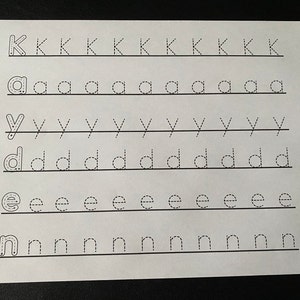 Beautiful A Handwritten Script Font TTF Font (Download Now) - Etsy