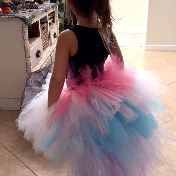 Rainbow Cloud Tutu, Unicorn Costume, Halloween Costume, Adult Unicorn Tutu, Kids Tutu, High Low ...