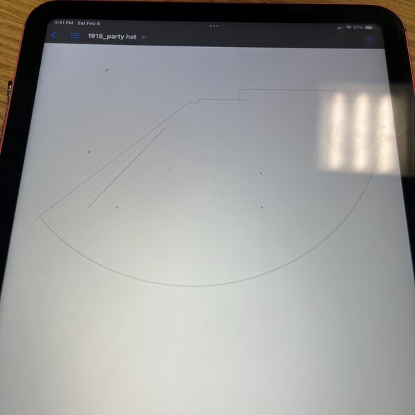 Party Hat Template, Party Crown Template, SVG, DXF, Ms Word Docx, Png ...