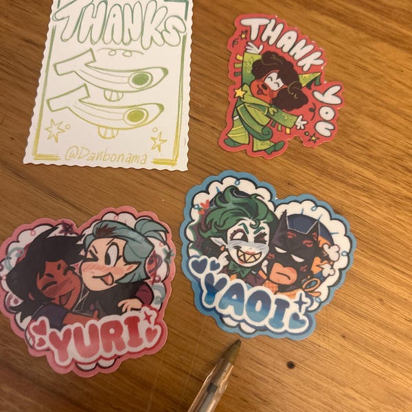 Yaoi Time Stickers | Pack Two - Etsy