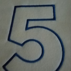 Number Applique Machine Embroidery Designs Applique Numbers - Etsy