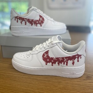 Sunflower Af1's With Painted Toe Box af1's Design - Etsy