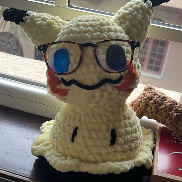 Mimikyu Crochet Pattern PDF Amigurumi - Etsy