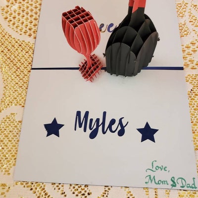 Pop up Frog Card Template digital Download - Etsy