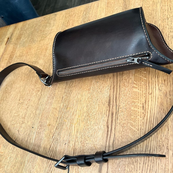 Leather Waist Bag Pattern - Leather Sling Bag Pattern Pdf - Leather Bag ...