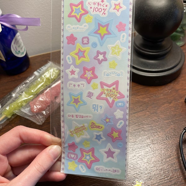Kpop Polco Deco Stickers "superstar" - 1 PC | Kawaii Cute Kpop ...