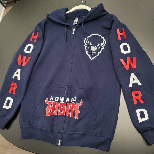 Howard, College Apparel Sweatshirt, Black College Sweatshirt, HBCU ...