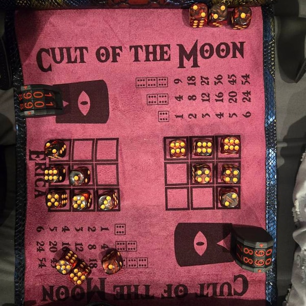 Personalized Cult of the Lamb Knucklebones Game Board on Our Double ...