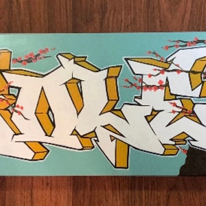 Custom Graffiti Spray Paint Can Name Letters Lettering - Etsy