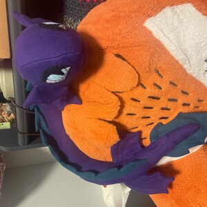 Neck Dragon Plush Sewing Pattern .pdf Tutorial Posable - Etsy