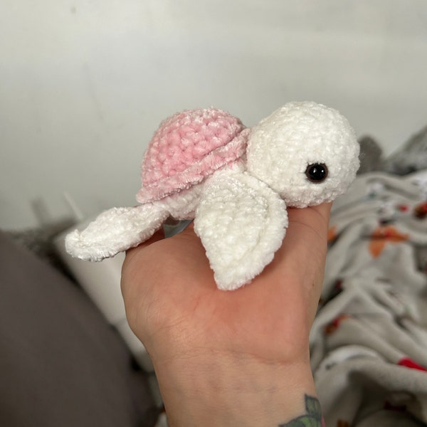 Crochet Mini Turtle Pattern PDF Download Beginner Friendly Amigurumi ...