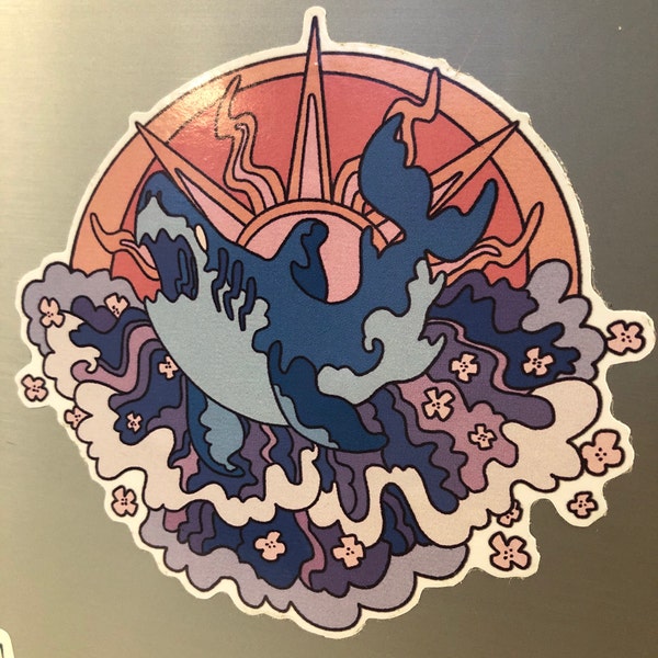 Great White Shark Waterproof Clear Sticker - Etsy