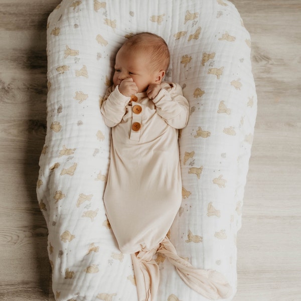 Organic Cotton Baby Clothes Set | Matching Baby Bodysuit and Legging ...