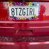Cheetah Spots License Plate Frame Matches Personalized Plate in Our ...