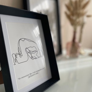 Sujood Line Art | Islamic Wall Art | Digital Print - Etsy