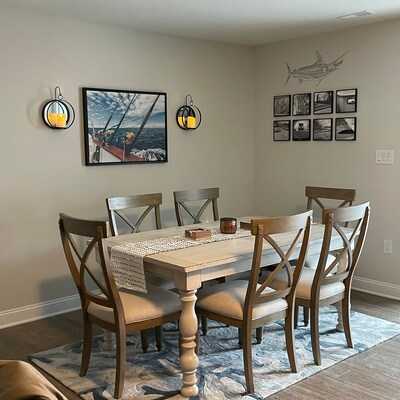 Marlin Chasing Flying Fish Metal Wall Art Metal Fish Art Home - Etsy