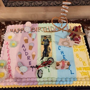 BASKETBALL STARS Cake Topper Cake Decoration Girls Pink Birthday Sports ...