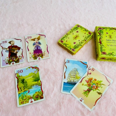 Lenormand Deck, Oracle Deck, Lenormand, Tarot Deck, Lenormand Cards ...