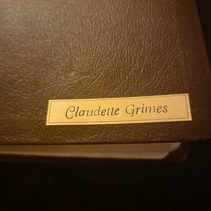 PERSONALIZED Bible Name Plate, Silver, Gold Custom Name Imprint - Etsy
