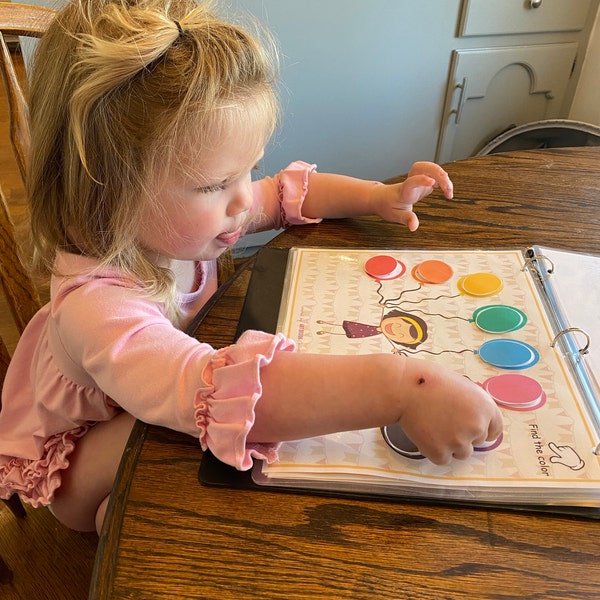 My First Busy Book Printable Preschool Activity Homeschool Resources ...