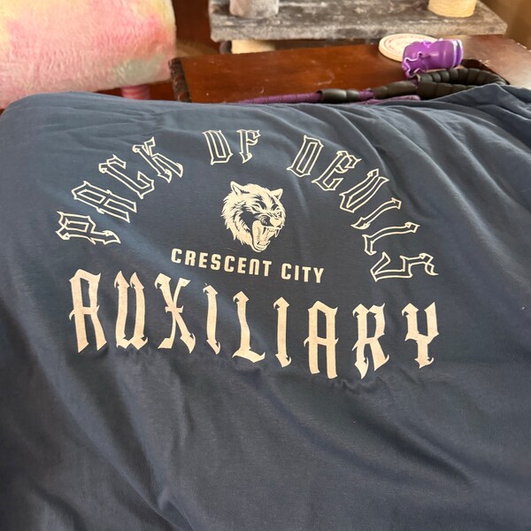 Pack of Devils Shirt Crescent City Merch for House of Flame and Shadow ...