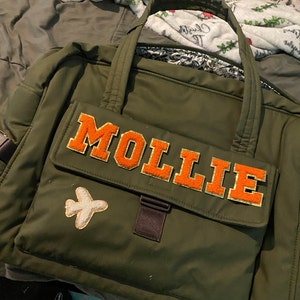 Clear Bags for Letter Patches Initial Makeup Bags Cosmetic - Etsy