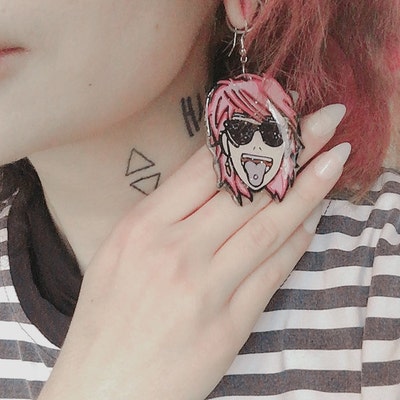 Pink Emo Twitch Streamer Screens Overlay Kawaii Goth Streamer Pack - Etsy