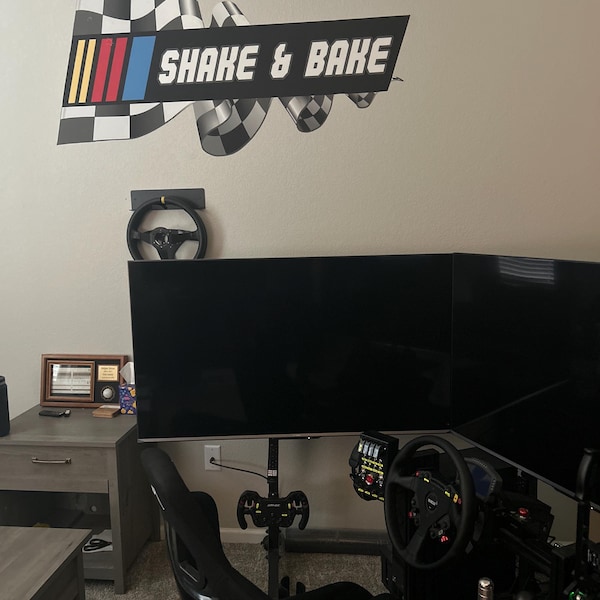 Nascar Inspired Decal, Nascar Wall Design, Car Wall Mural, Personalized ...
