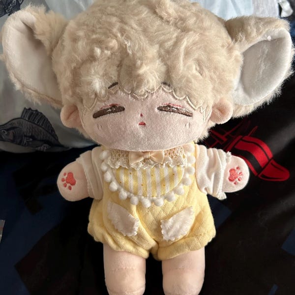 Handmade Plush Root Twisting Rod Puppy, Plush Animal, Kawaii Puppy ...