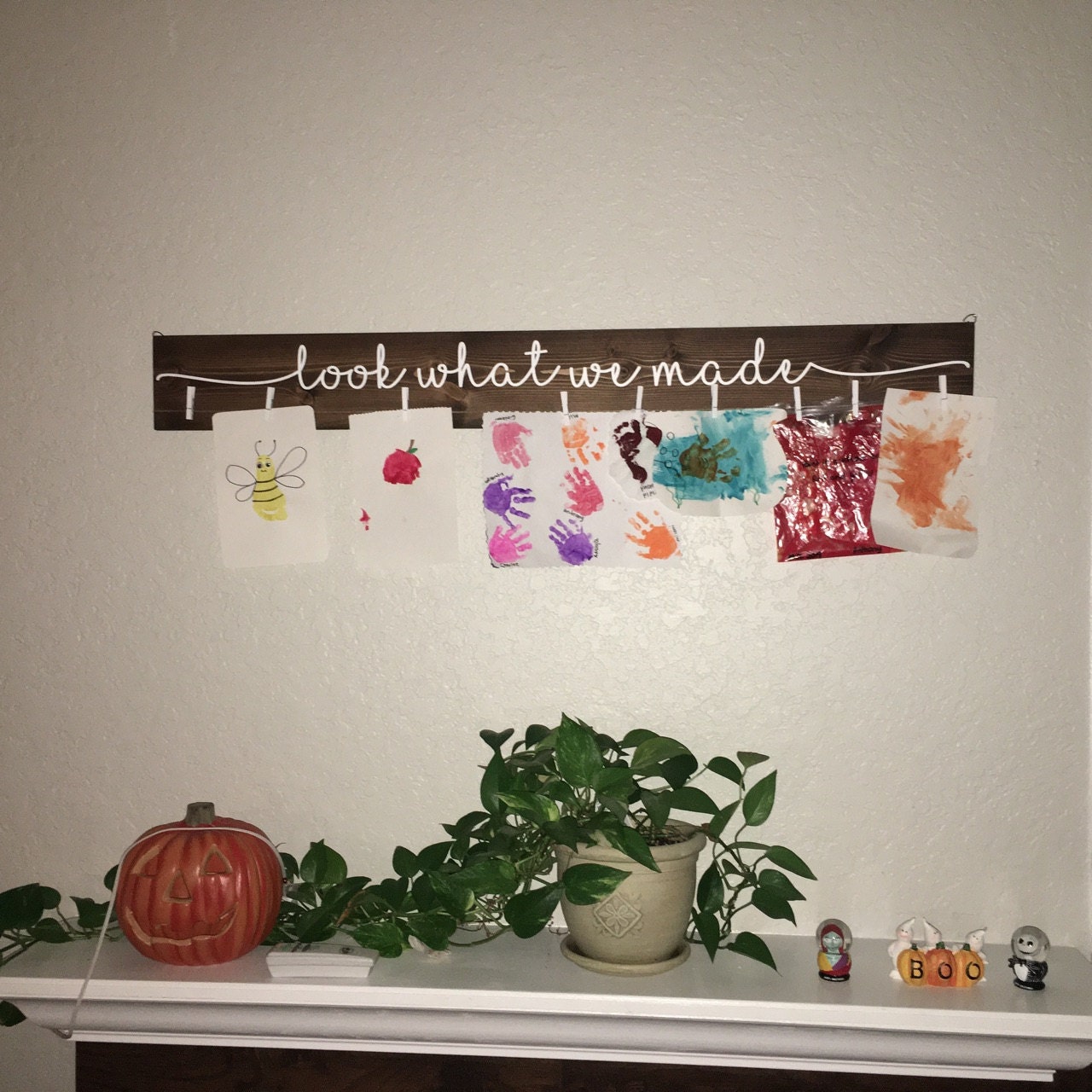 Look What We Made Sign | 46 Kids Art Display