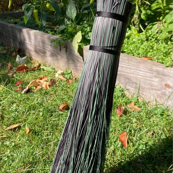 Handmade Broom, House Broom, Country Kitchen Decor, Rainbow Sweeper ...