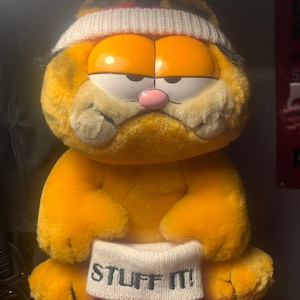 Gorgeous Collectible and Vintage Garfield Stuffed Animal With - Etsy