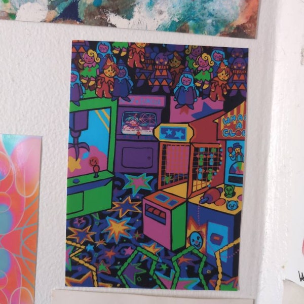 Forest Jester Art Print - Etsy