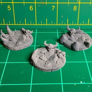 Chaos Hell Themed Bases Txarli Factory Resin Bases - Etsy
