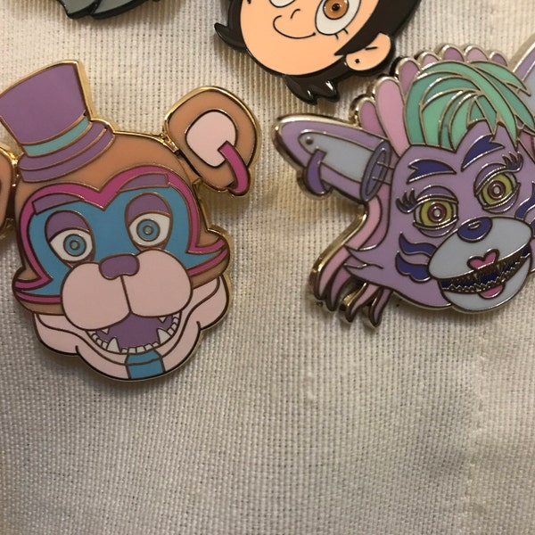 FNAF Enamel Pins // Kawaii Five Nights at Freddy’s Security Breach - Etsy