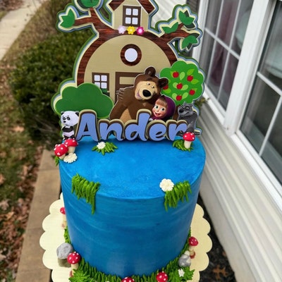 Personalized Cake Topper, Cake Topper 3D With Shaker, Mis Pastelitos ...