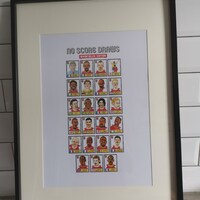 Arsenal Volume 2 - No Score Draws Invincibles Edition - A3 Print of 23 ...