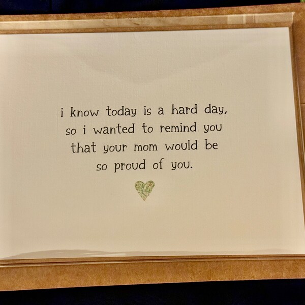 Wedding Day Without Mom | Birthday Without Mom | Sympathy | Thinking of ...