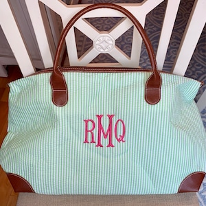 Monogram Seersucker Puddle Jumper Cover Toddler Girls | Etsy