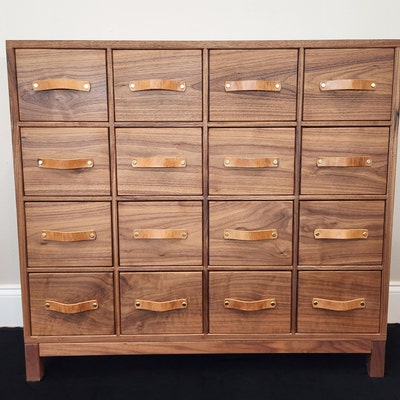 Thick Flat Leather Drawer Handles Leather Cabinet Pulls - Etsy