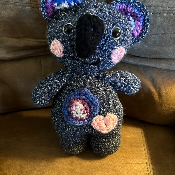 KOALA CROCHET PATTERN - Amigurumi Pattern Plush Toy - Australian Animal ...