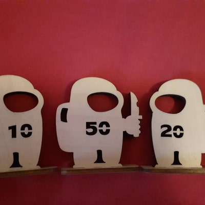 Darth Vader Star Wars Inspired Shooting Targets for Rubberband Guns or ...