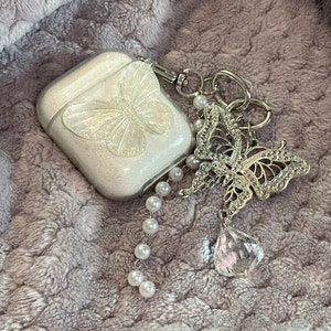 Cute Reflective Butterfly AirPod Case - Etsy